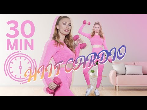 30 MIN HIIT CARDIO | BURN 500 CALORİES | 30 dakika HIIT Kardiyo Antrenmanı | 500 kalori yak