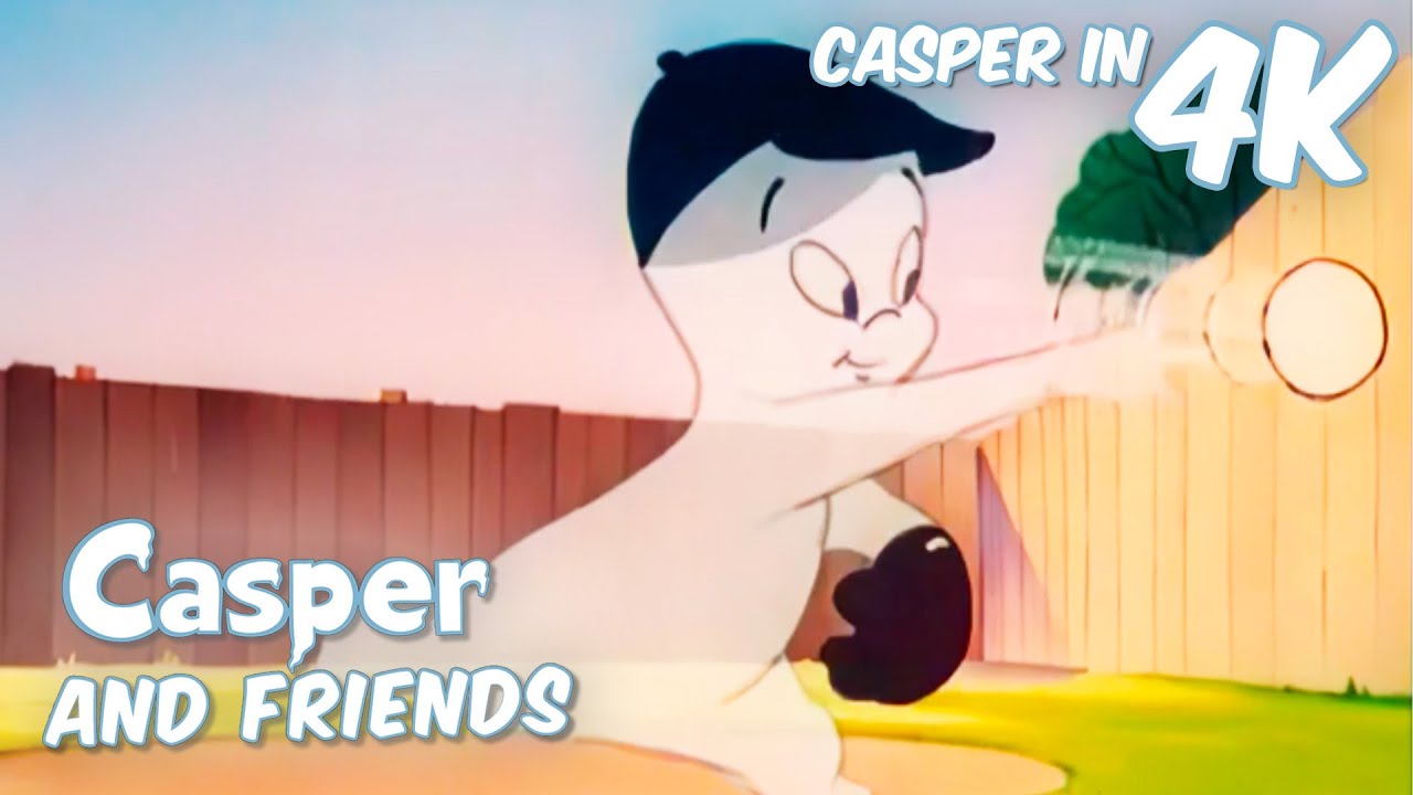 Let's Play Baseball! ⚾️ | Casper and Friends in 4K | 1 Hour Compilation ...