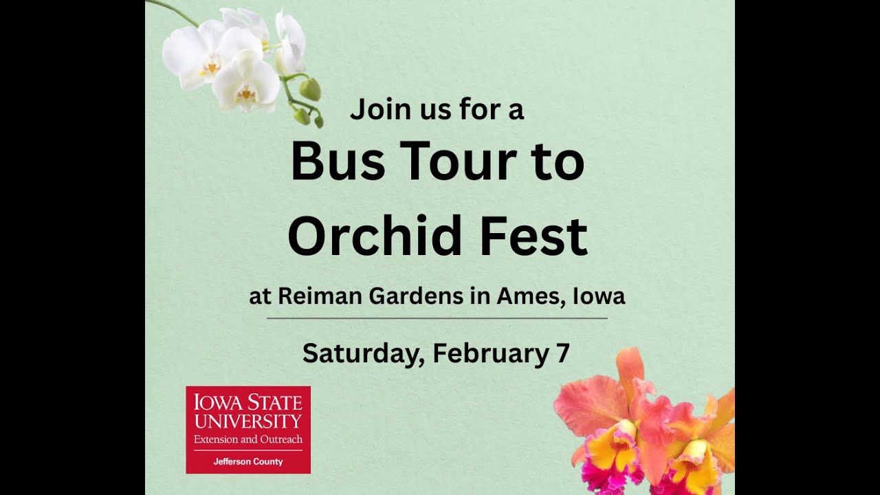 Orchid Fest Bus Tour 2026 - YouTube