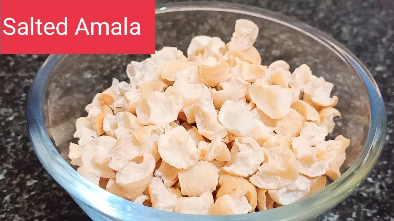 Salted 👌Amala recipe|Amala supari|Sun-dried salted Amala|how to make ...