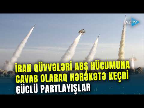 İran qüvvələrinə HÜCUM ƏMRİ verildi: insanlar sığınacaqlara yerləşdirilir, partlayışlar baş verdi
