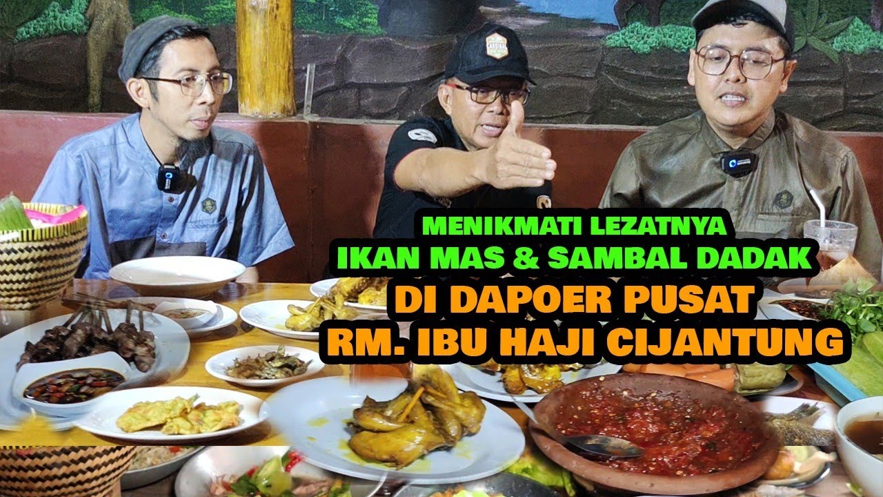SAMBELNYA JUARA‼️SUSAH BERHENTI, NAMBAH TERUS😋!! LEZATNYA MASAKAN SUNDA RM.IBU HAJI CIJANTUNG ...