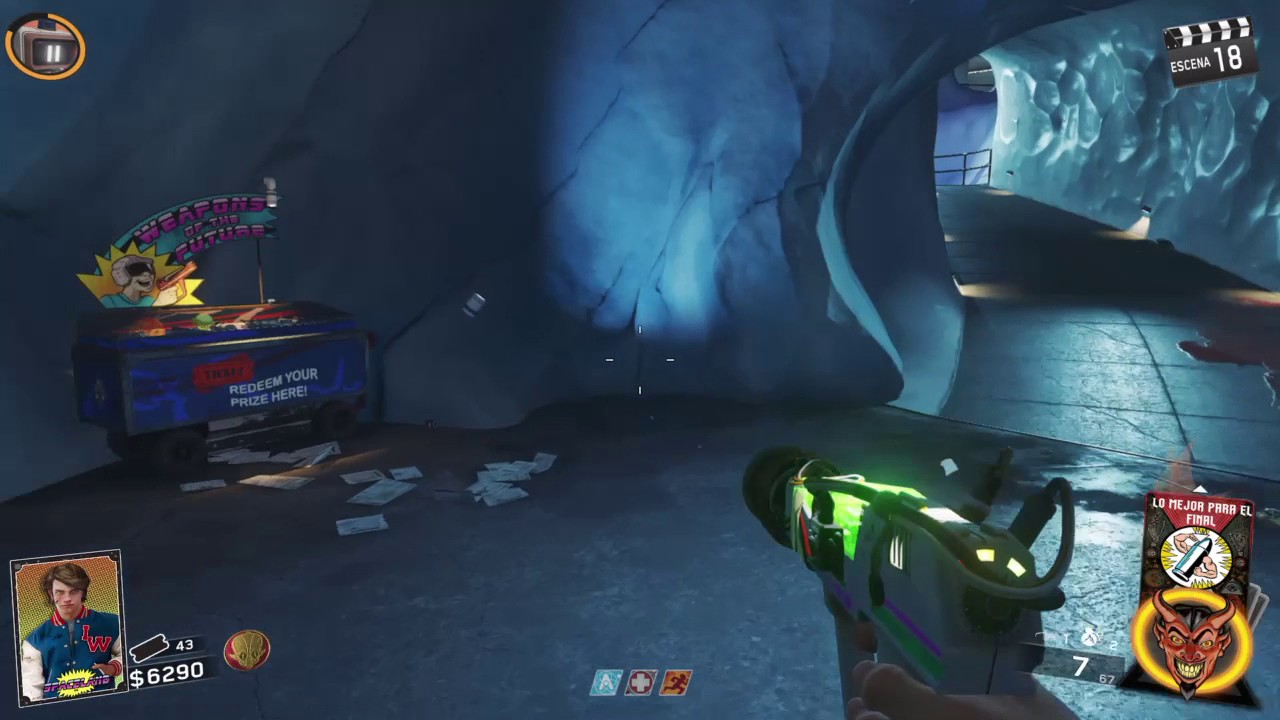 CoD Infinite Warfare zombies spaceland probando la dischord. - YouTube