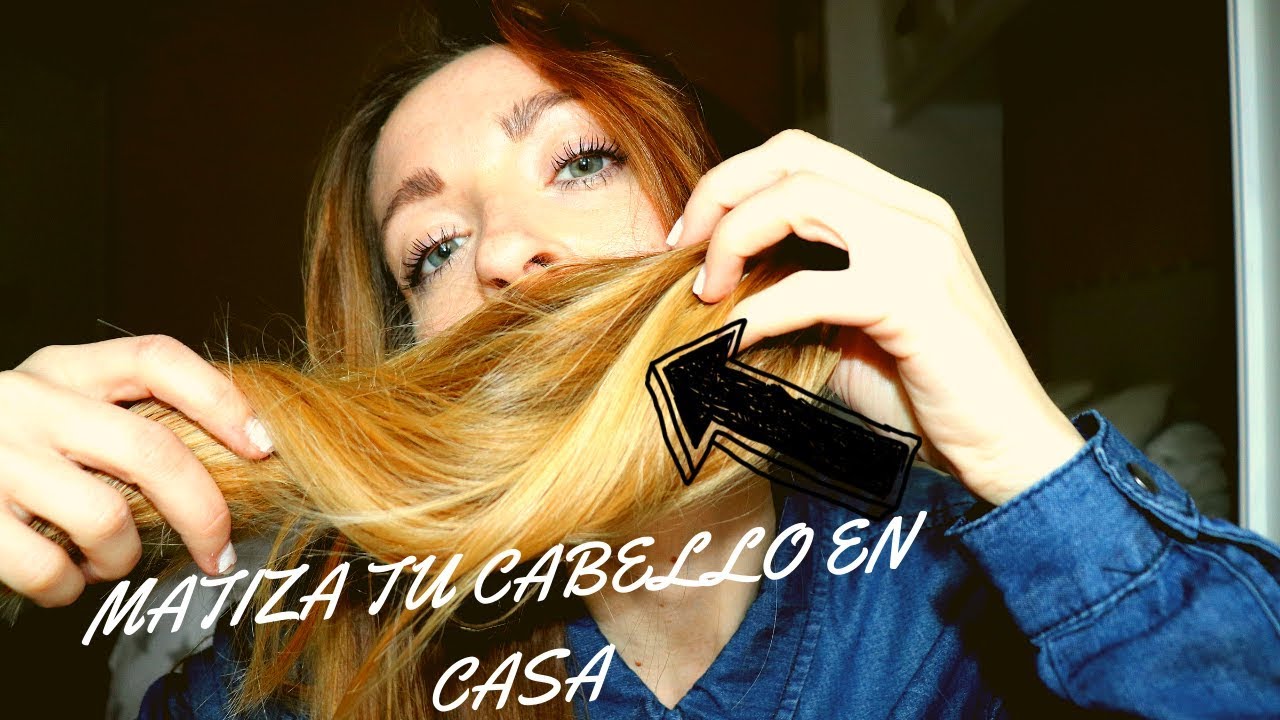 Cómo matizo mi pelo en casa ♥ ACABA CON EL RUBIO POLLO - YouTube