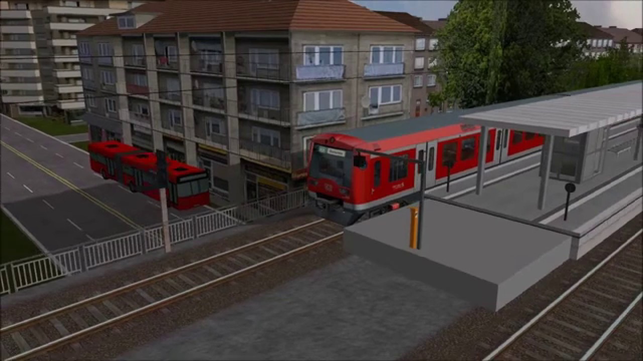 Lets Play: Open Rails mit der S Bahn durch Hamburg - YouTube