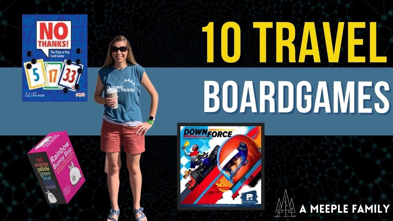 10 Great Travel Games | Including SOLO Options | Boardgames | Table Top ...