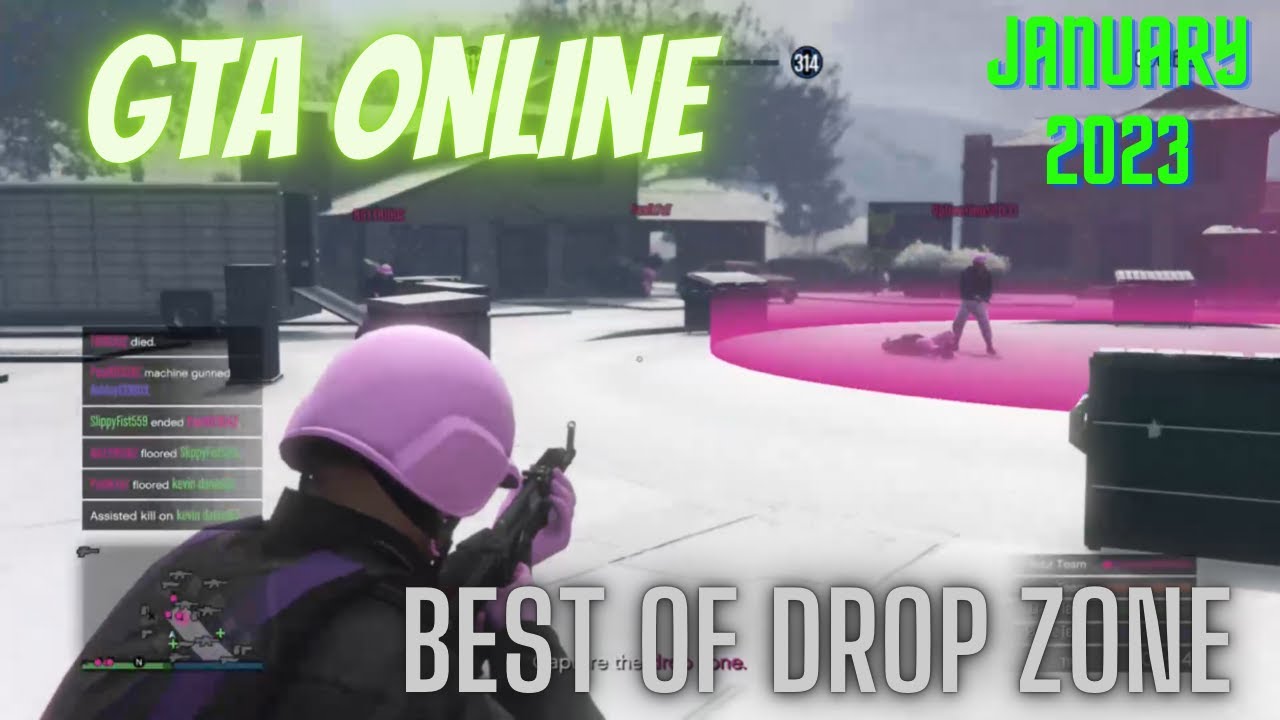 GTA Online: BEST OF DROP ZONE - YouTube
