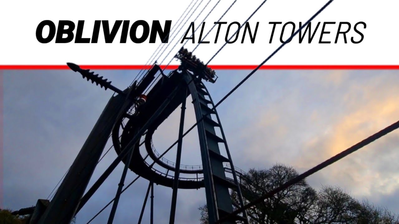 Oblivion Off Ride | Alton Towers - YouTube