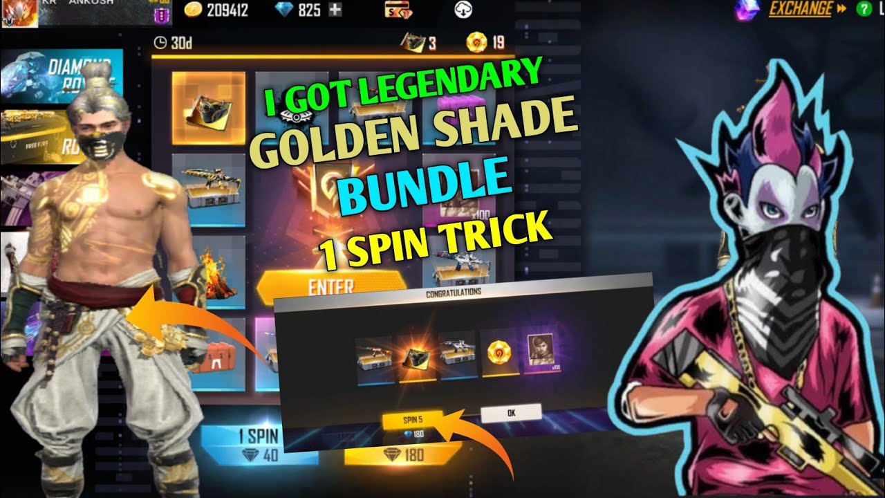 Golden Shade Bundle Is Return In Indian Server 😱 || I Got Golden Shade ...
