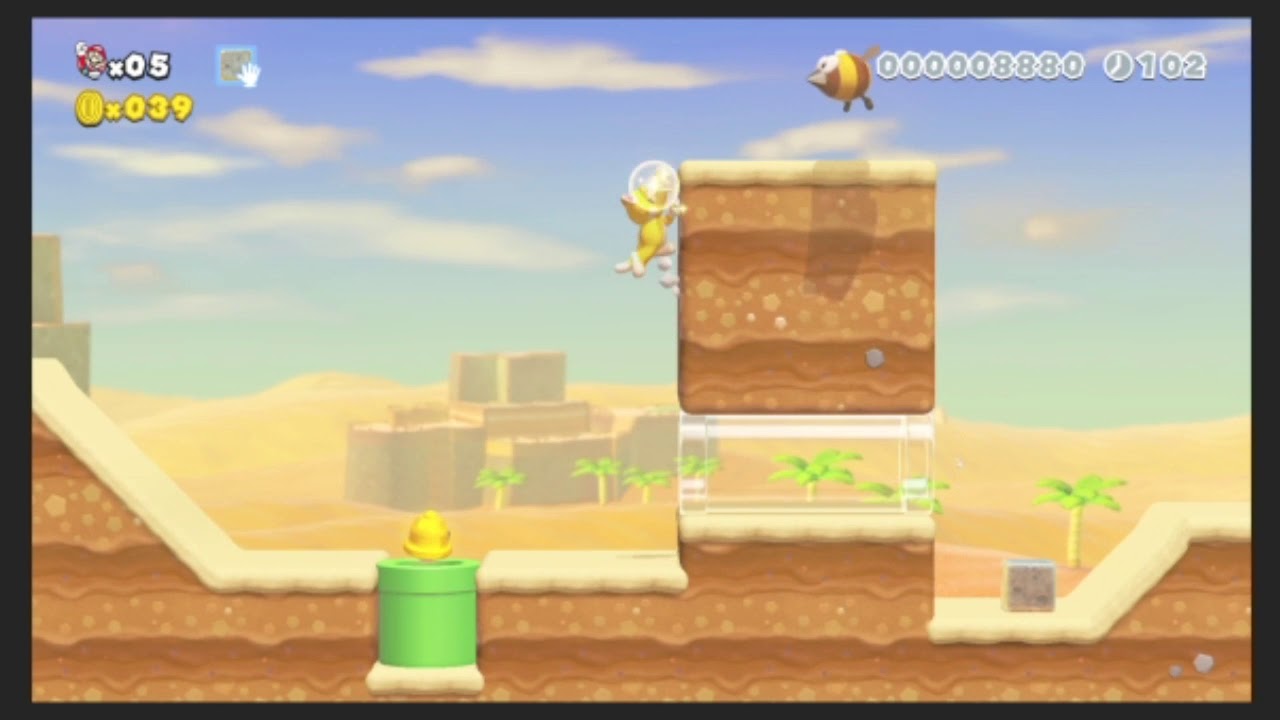 SMM2 Yellow Toad Job 2: Cat-Scratch Stone - YouTube