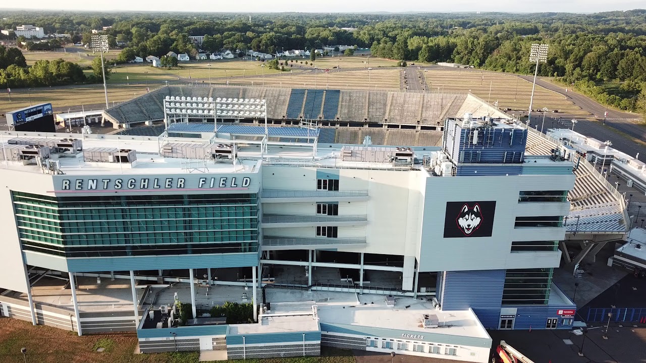 Pratt & Whitney Stadium at Rentschler Field - YouTube