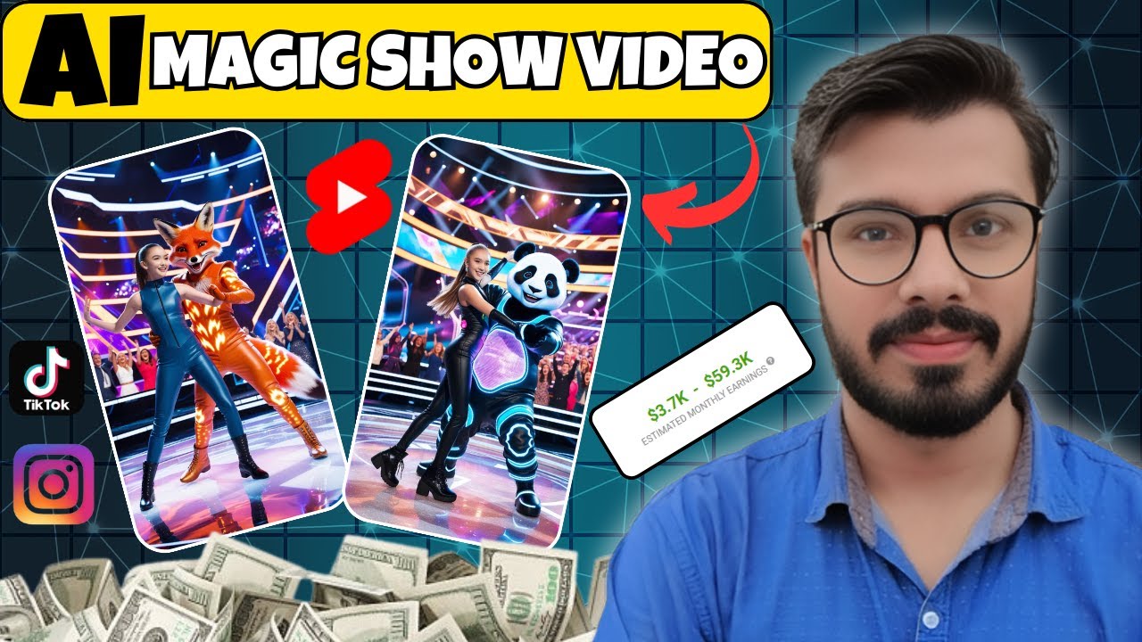 Make AI Videos & Go Viral $251K/Month with Animal Fusion Magic Show - YouTube