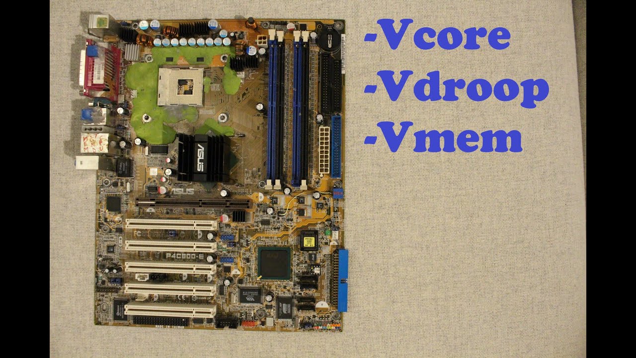 Getting ASUS best 478 board ready for XOC / P4C800-E Deluxe voltmod ...