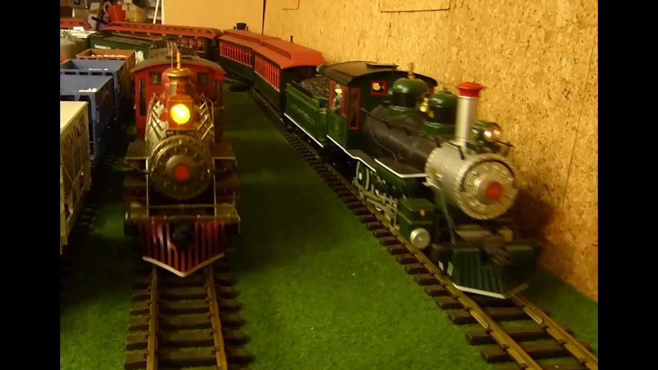 Two G Scale Bachmann 4 6 0 - YouTube