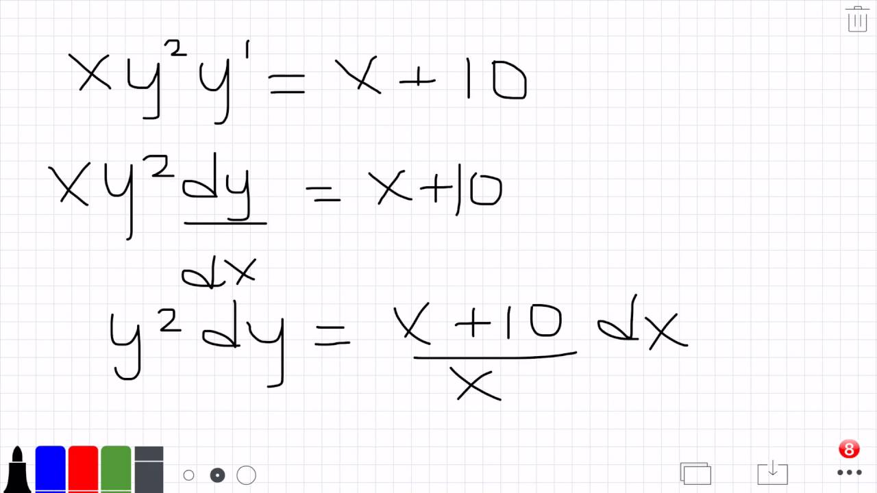 Calculus 2 Solve The Differential Equation Xy 2y x 10 YouTube calculus-2-solve-the-differential-equation-xy-2y-x-10-youtube