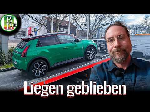 Renault 5 Panne auf der Autobahn! Mein Langstreckentest endet im Abschleppwagen