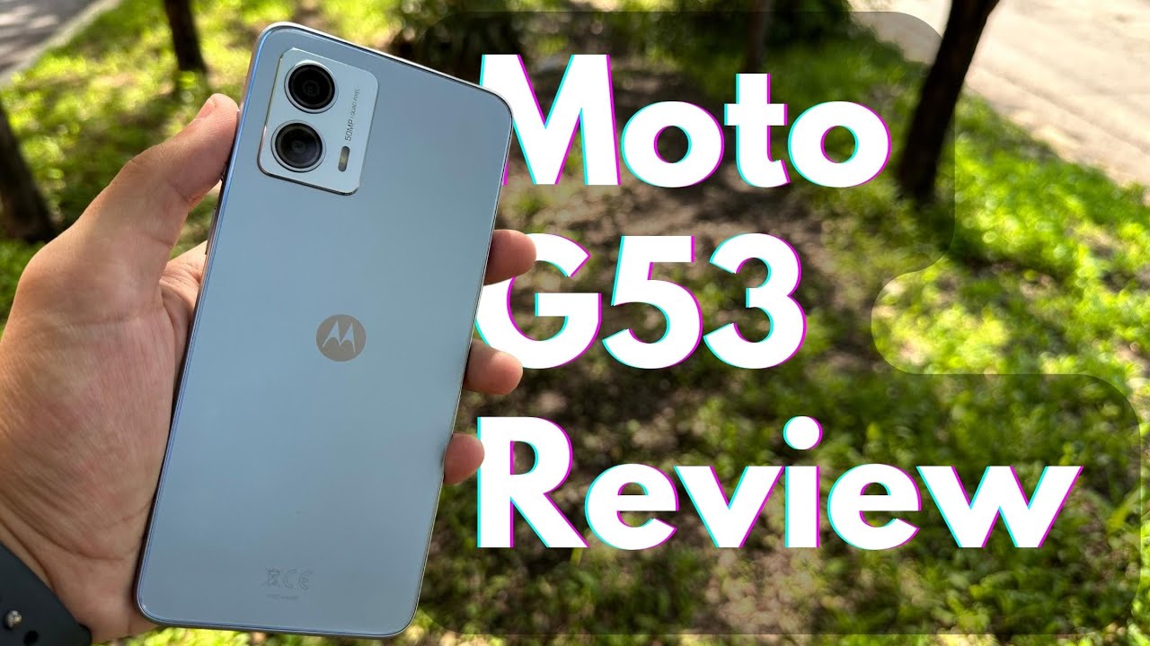 ¿Por qué Motorola? Moto G53 Review - YouTube