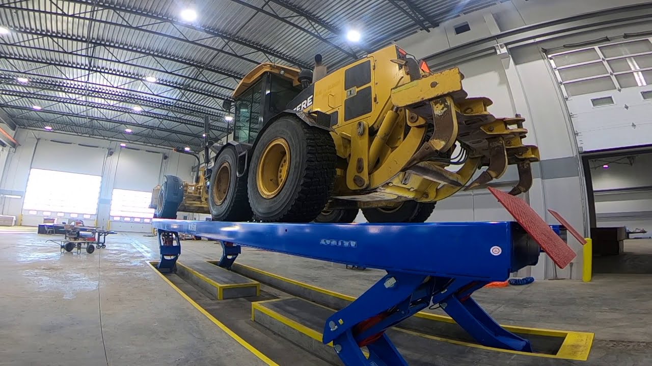 OMER Kar 350 Heavy duty lift: WestRim Lift Services - YouTube