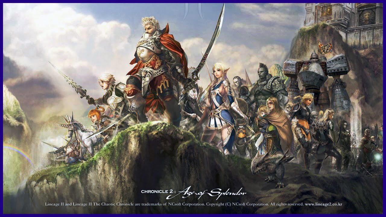 Lineage 2 C2 - AGE OF SPLENDOR | LoginScreen - YouTube