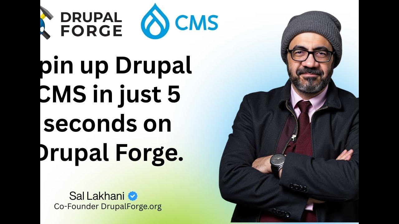Drupal CMS Build on Drupal Forge - YouTube