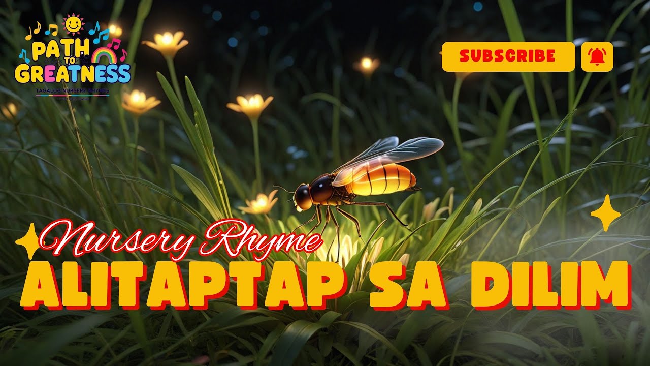 Alitaptap sa Dilim | Filipino Lullaby for Kids | Relaxing Nighttime ...