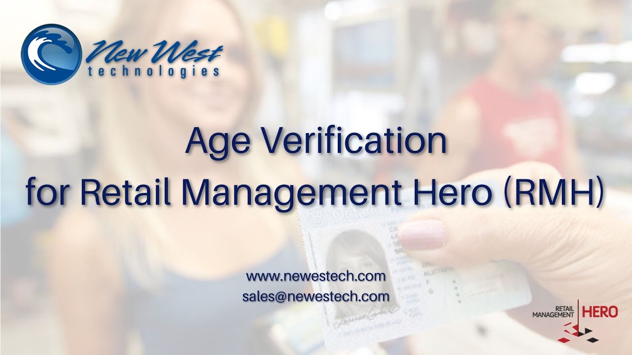 Age Verification for Retail Management Hero (RMH) - YouTube