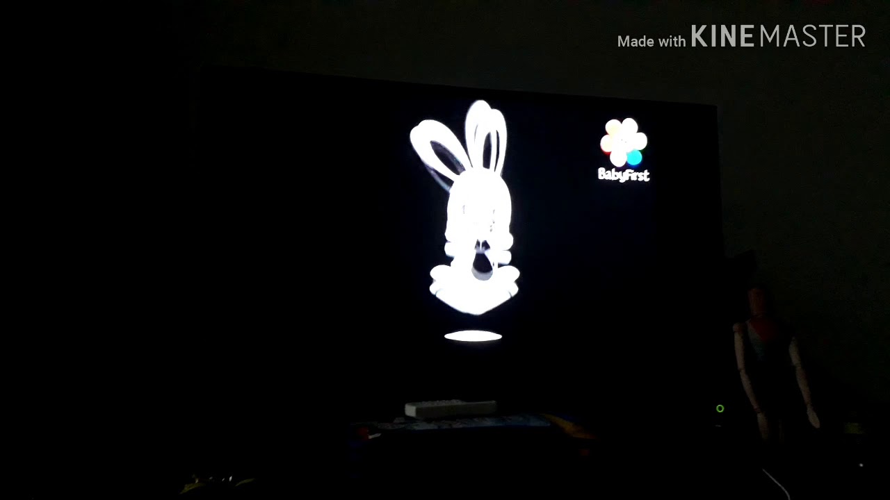 Two tone motion bunny baby first tv movies - YouTube