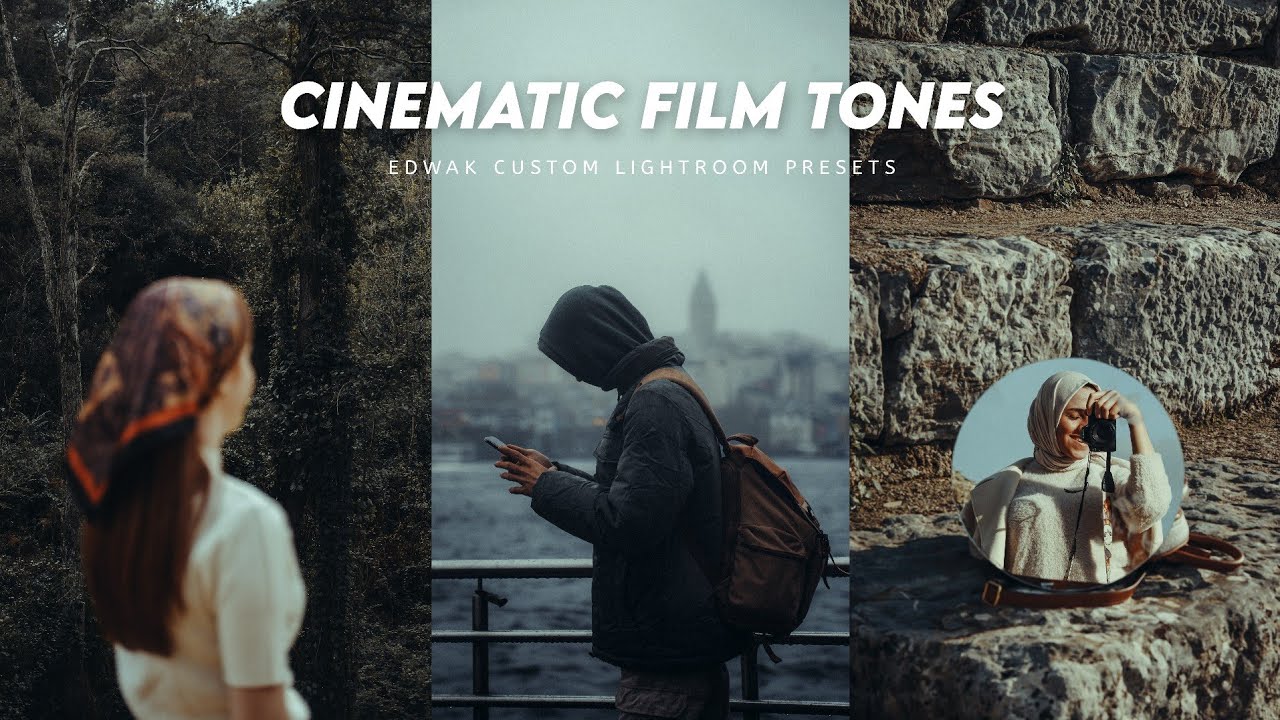 How to get cinematic film tones in Lightroom presets #535 - YouTube