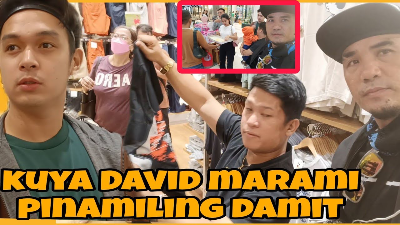 KUYA DAVID'S VLOGS AT KALINGAP RAB NAGPASAMA MAMILI NG DAMIT - YouTube