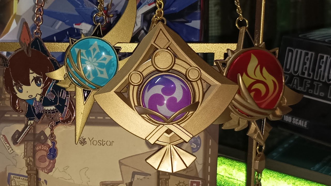 [UNBOXING] GENSHIN IMPACT VISION - Cryo, Pyro & Electro - YouTube