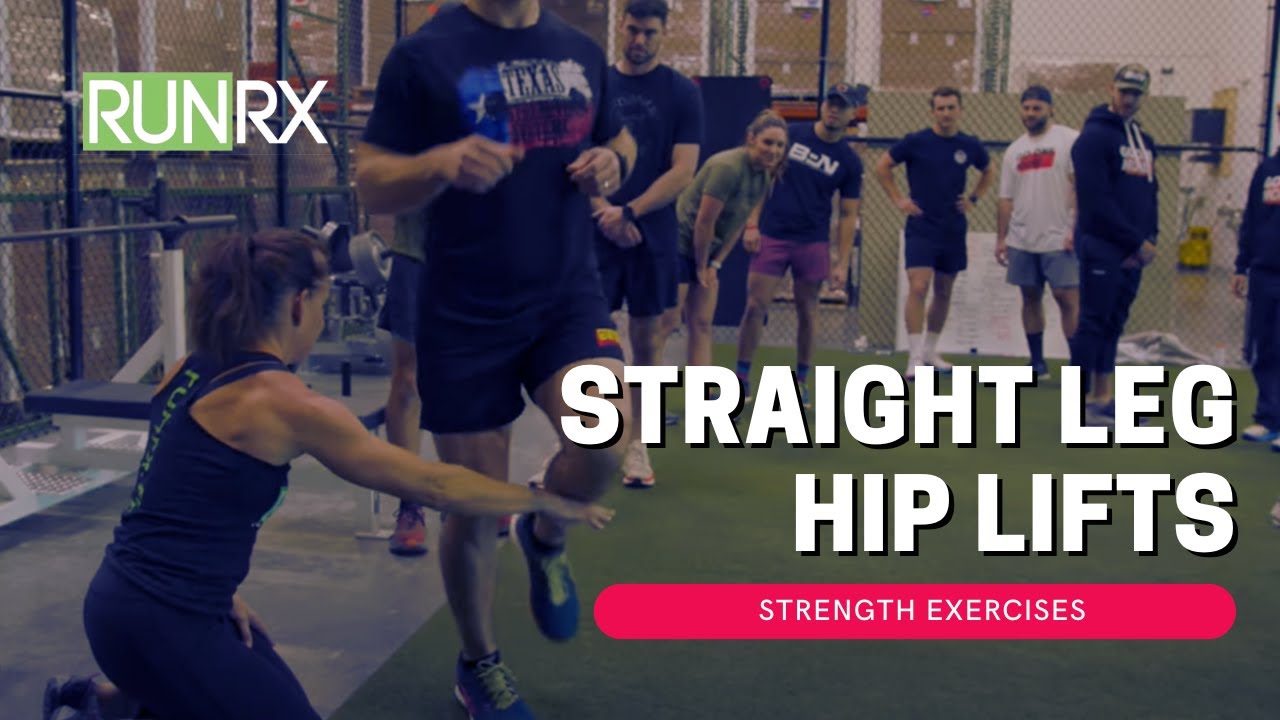 🔥 Straight Leg Hip Lifts – Glute Activation for Stronger Running ...