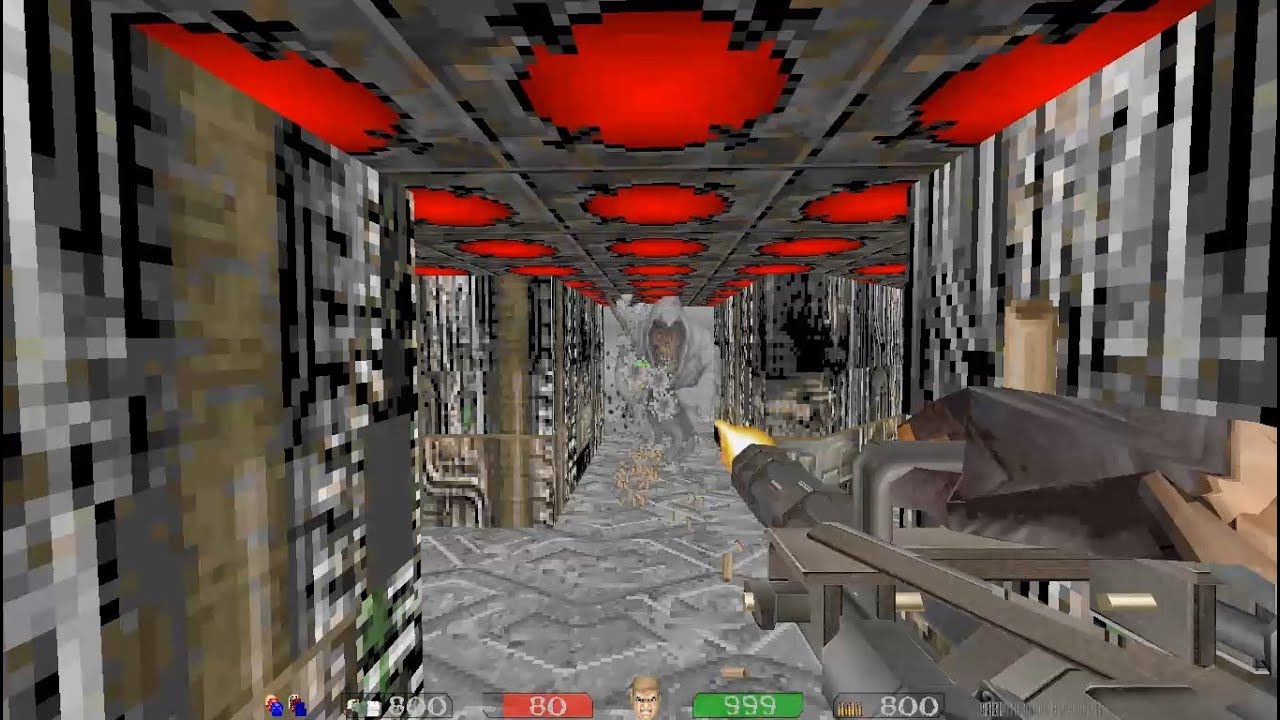 DOOM MOD PSYCHOPHOBIA PSYCHO PHOBIA By 0xCobalt MAP 80 - YouTube