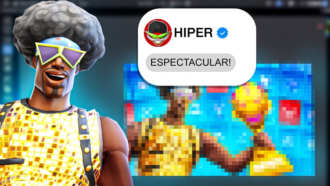 Así hago las MINIATURAS de FORTNITE para @Hiperman - YouTube