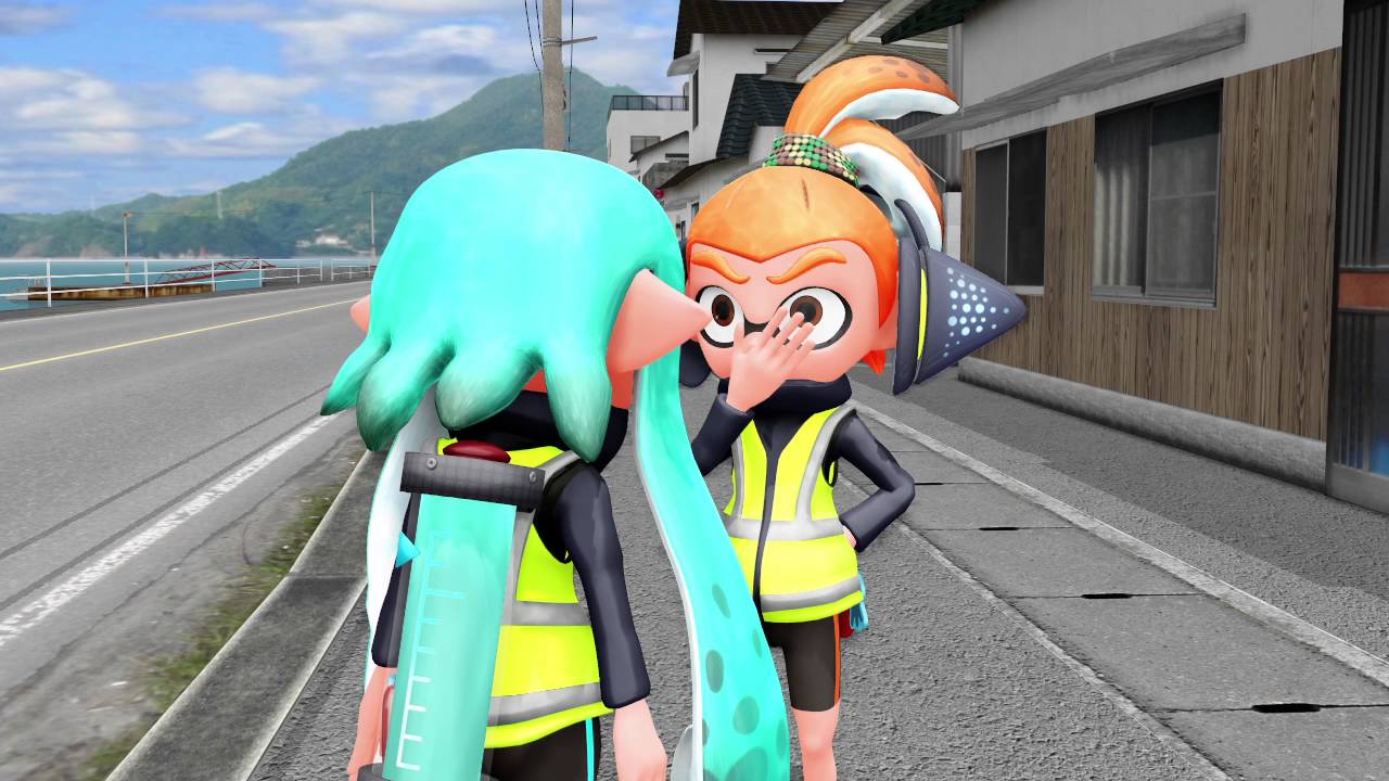 [MMD] Ngyes gets a kiss on the 1st date [Splatoon] - YouTube