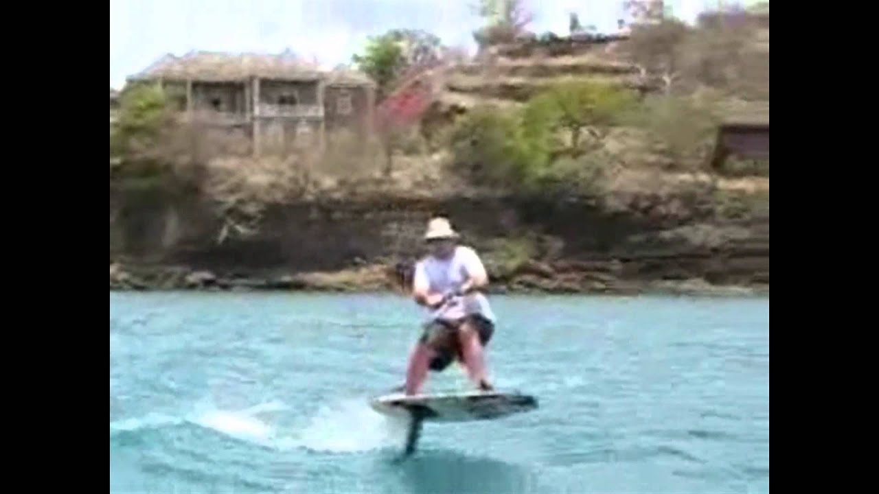 Foilboarding: Building a Hydrofoil Wake Board - YouTube