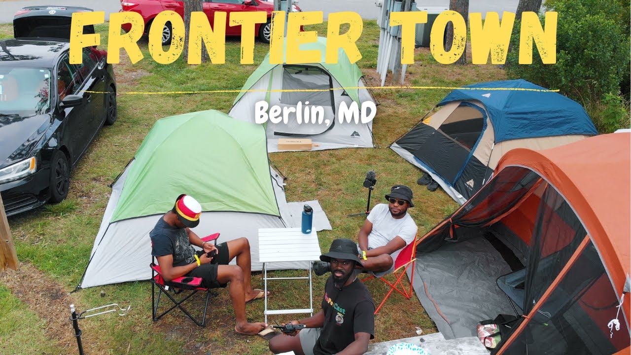 Weekend camping at Sun Outdoors Frontier Town, Berlin, MD - YouTube