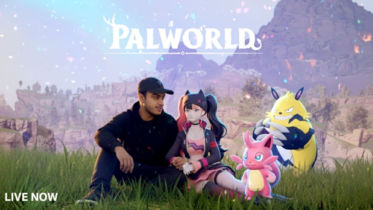 🏹 Playing Palworld LIVE – Catching Legendary Pals & Exploring the World ...