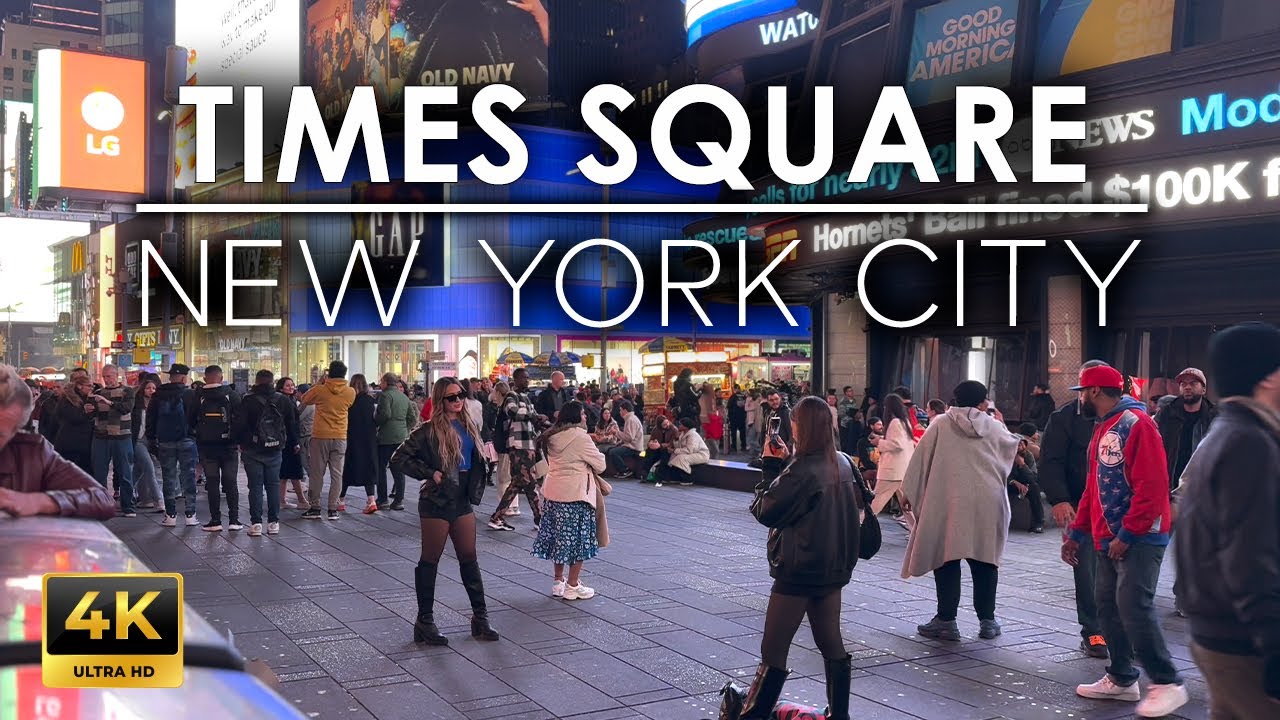 ASMR Times Square - Authentic NYC Sounds! - YouTube