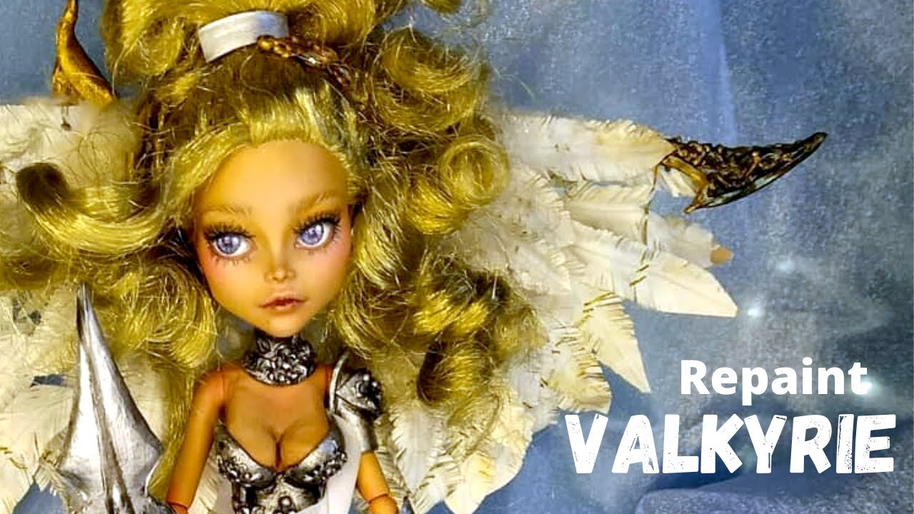 Valkyrie Custom Doll Repaint - YouTube