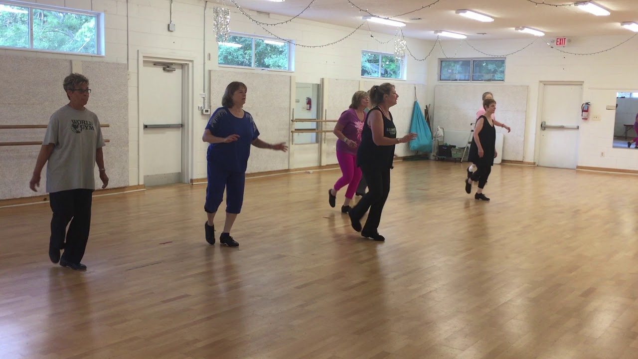 Intermediate Tap Class Practice - YouTube