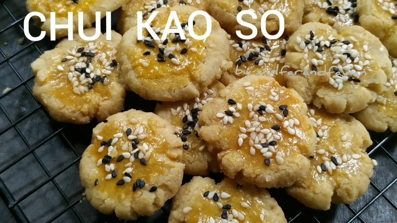 BIKIN CHUI KAO SO COOKIES, AJAIB DENGAN RASA KACANG !!! - YouTube