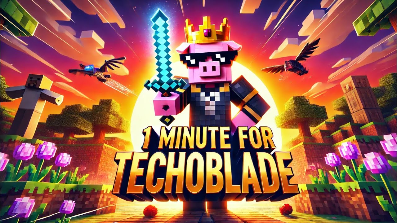 GIVE YOUR ONE MINUTE TO TECHNOBLADE #technoblade #minecraft - YouTube