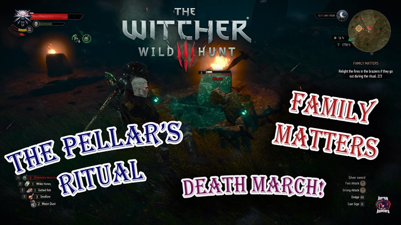 The Witcher 3 - The Pellar's Blood Ritual [Difficulty: Death March ...