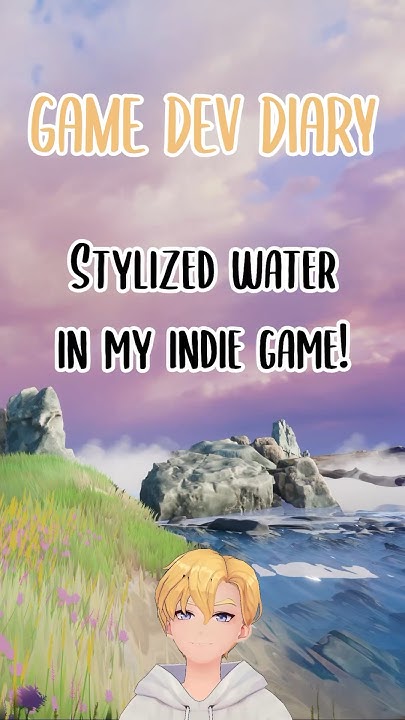 UE5 DEVlog Solo dev - Making a wonderful water in stylized graphics? #gameengine #ue5game - YouTube