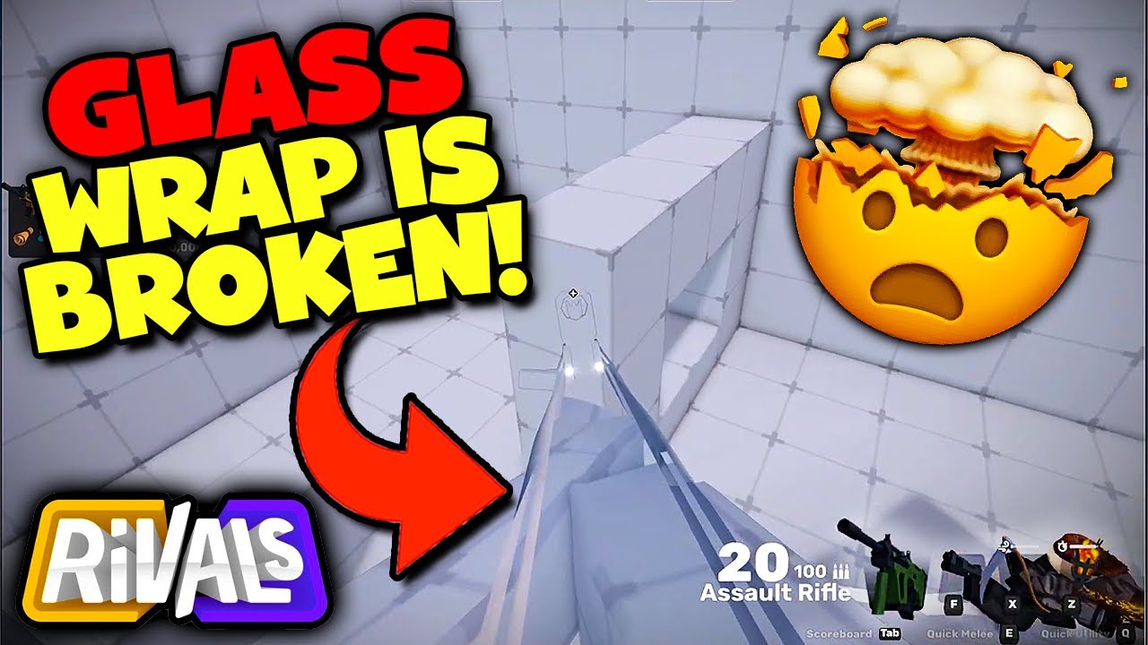 The glass wrap is BROKEN in Roblox RIVALS! (And how to get it!) - YouTube