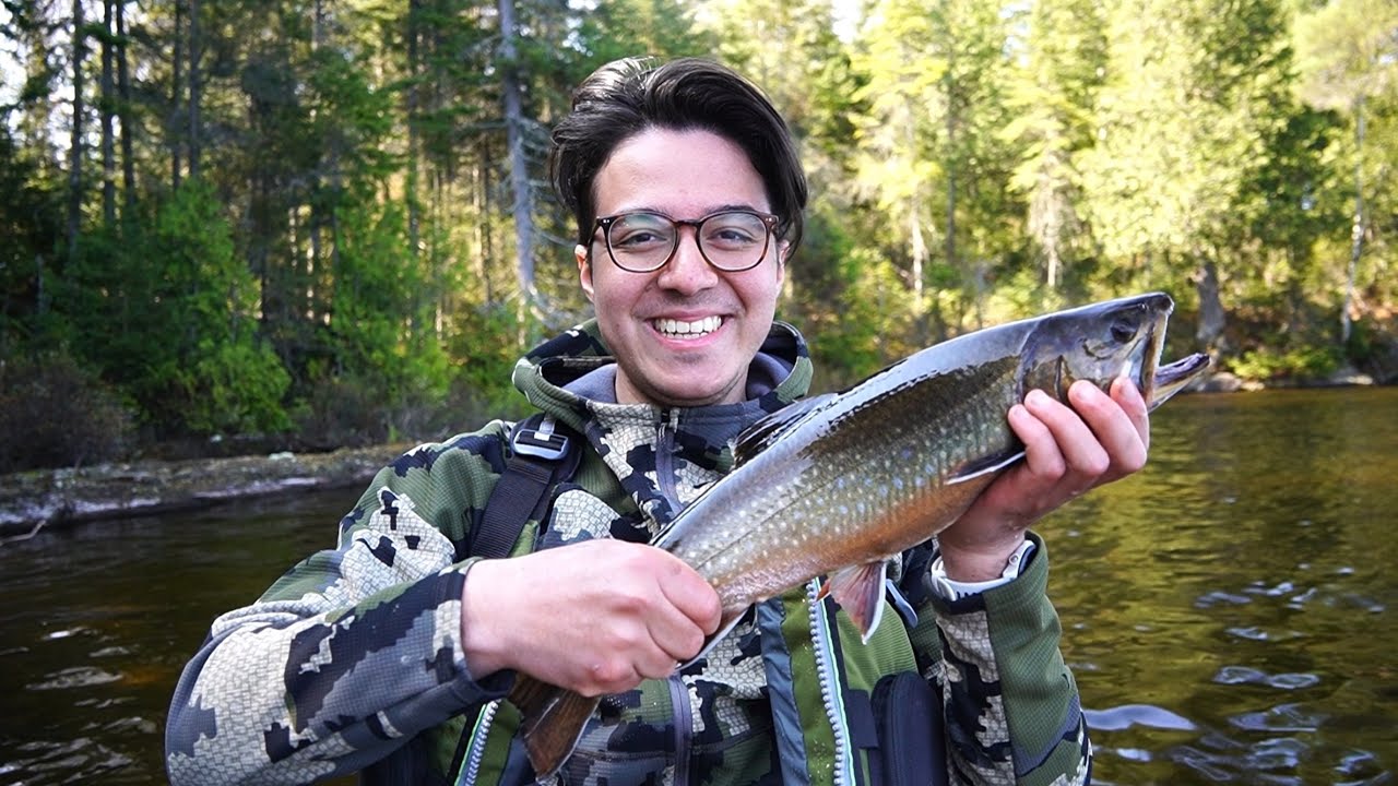 7 Days Camping in Algonquin | Brook Trout Fishing in a Bushwhack Lake ...