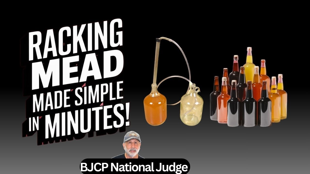 Racking Mead Made Simple in Minutes! - YouTube