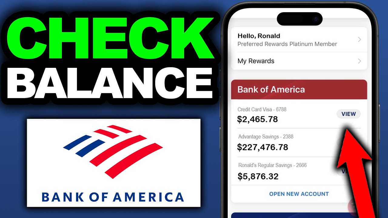 HOW TO CHECK WHAT YOUR BALANCE IS ON BANK OF AMERICA APP (DECEMBER 2026 ...