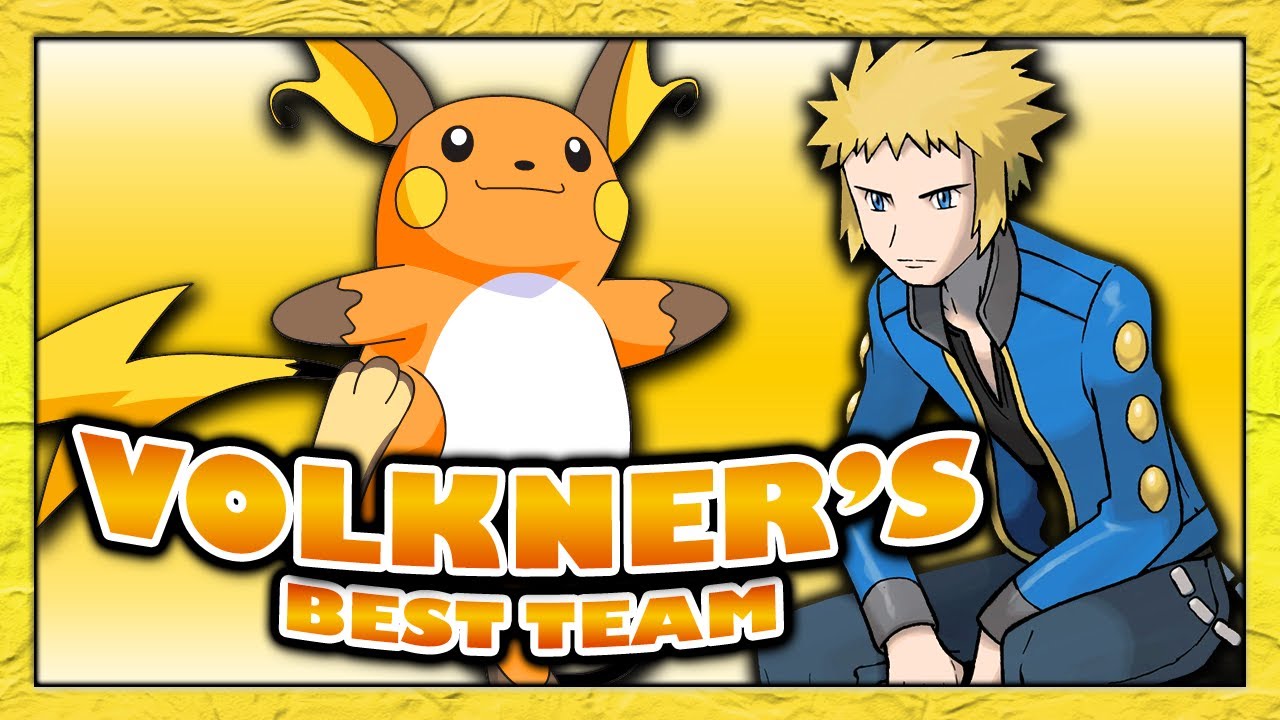 We Made Volkner's BEST TEAM, Then We BATTLED! - YouTube