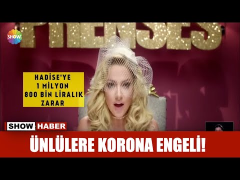 Ünlülere Korona engeli!